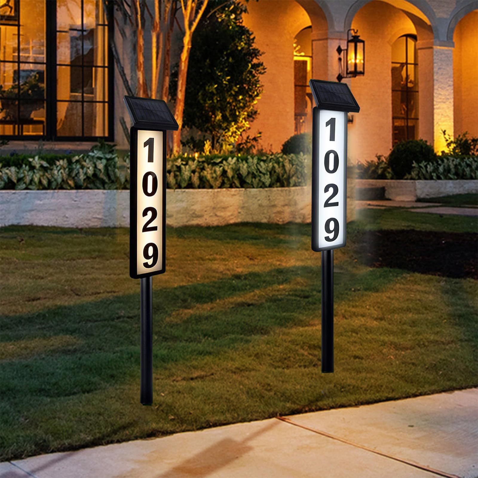 Lighted House Number Fixture