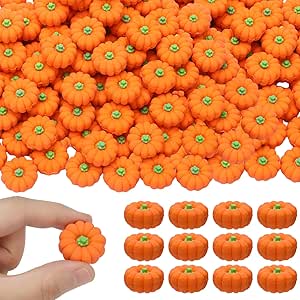Amazon.com: 400 Pcs 3D Pumpkin Erasers Bulk Halloween Fall Mini Erasers ...