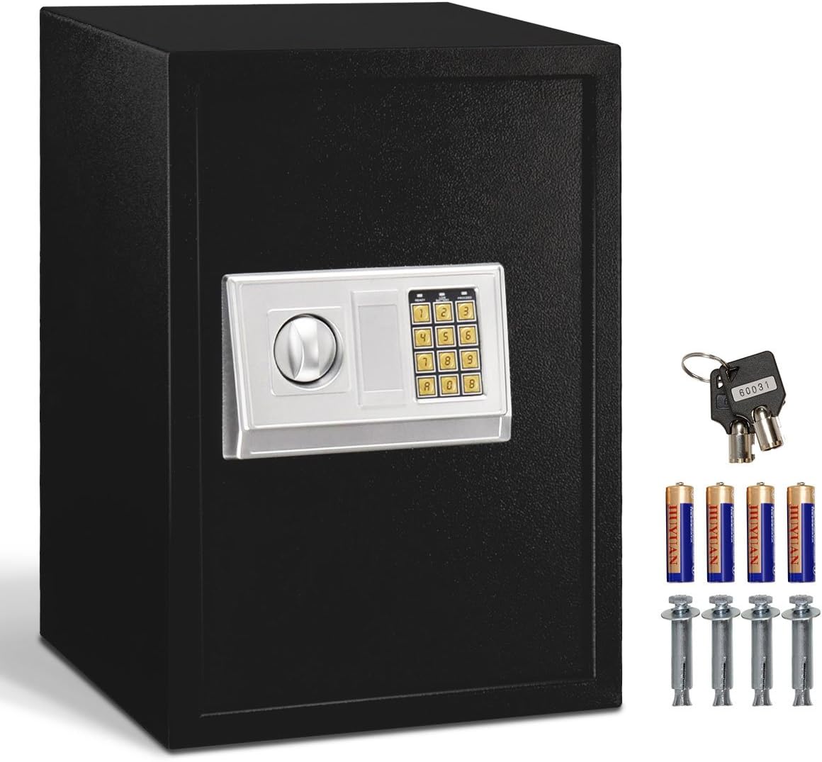 Giantex Large Digital Electronic Safe Box Keypad Lock Security Home ...