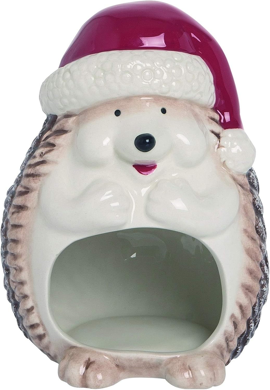 Amazon.com: Transpac Tabletop Hedgehog Sponge Holder Ceramic Christmas ...