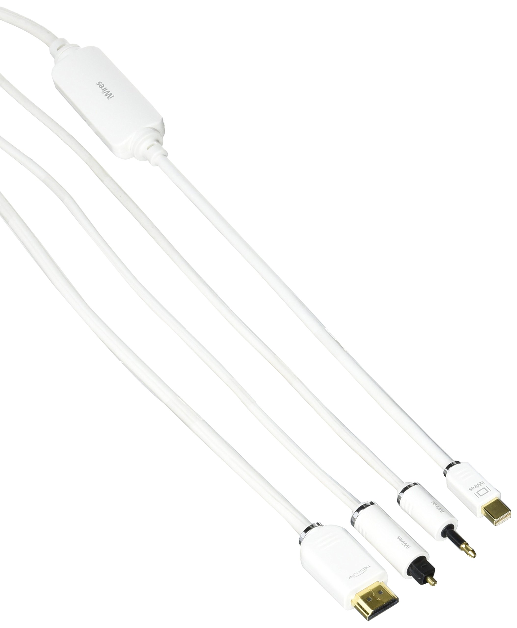 Techlink iWires Mini Display Port to HDMI and 3.5mm Digital Optical Cable: Amazon.co.uk ...