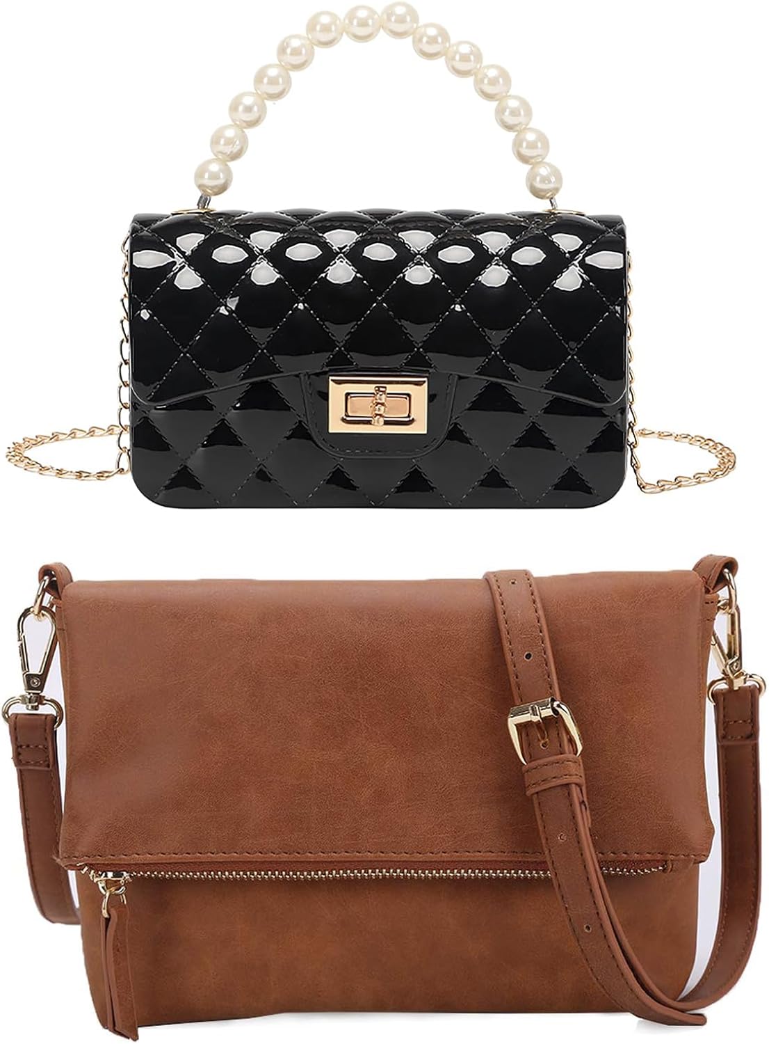 Gladdon Crossbody Purses for Women Cute Mini Quilted Womens Shoulder ...