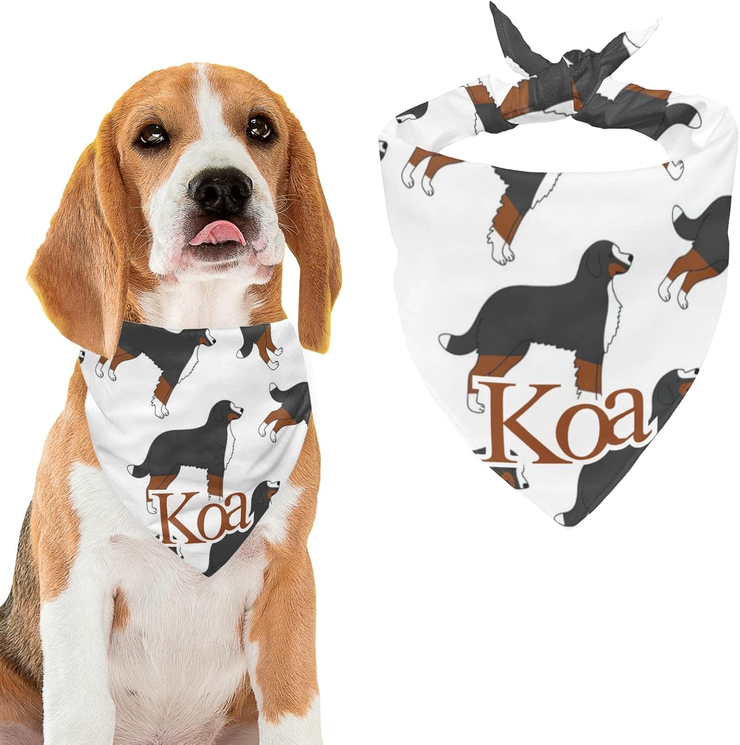 Amazon.com : Dog Bandana Kerchief Scarf Handkerchiefs Scarfs Triangle ...