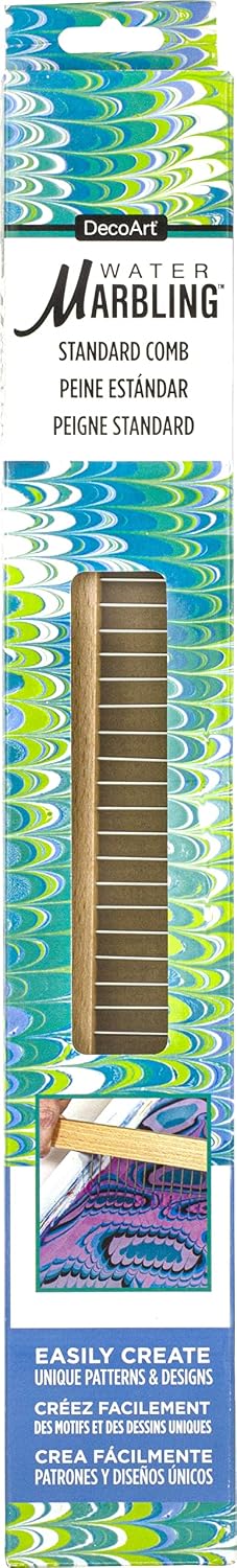 Amazon.com: DecoArt Water Marbling Standard Comb