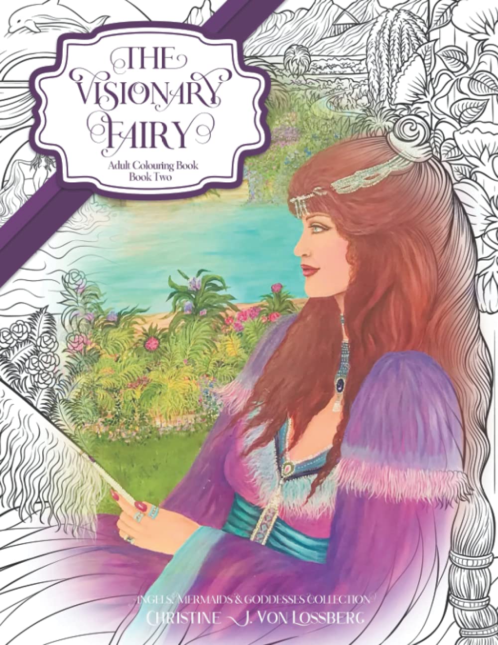 Amazon.com: The Visionary Fairy Adult Colouring Book Two: Angels ...