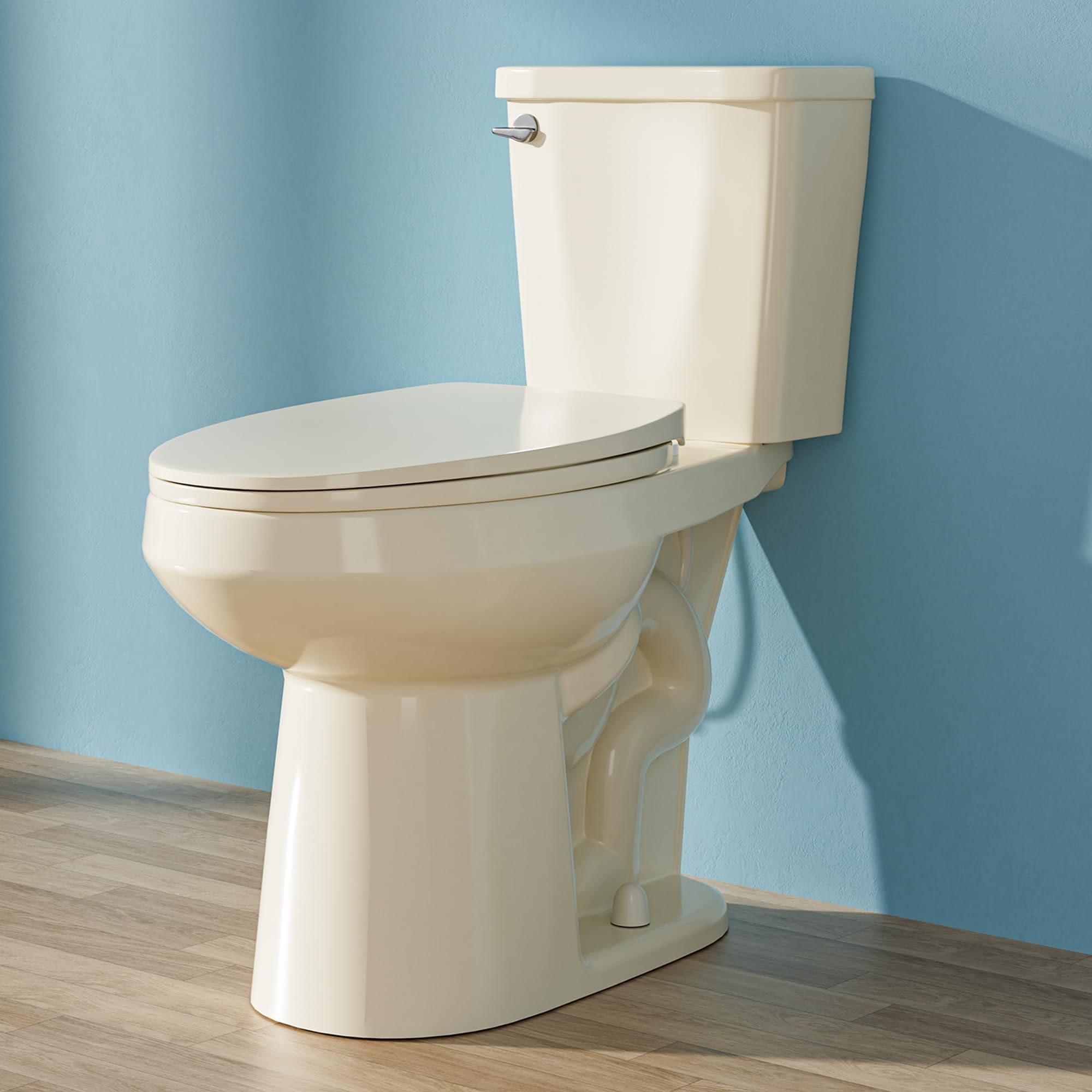 KOHLER K-25224-96 Highline Tall Toilet, Elongated Water Saving Toilet ...