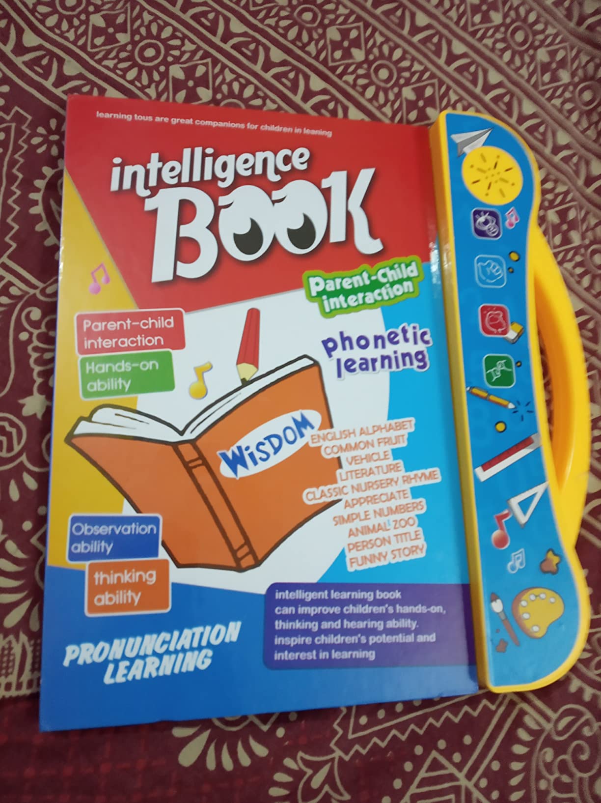 Intelligence Book | Interactive Book -Musical English Educational ...