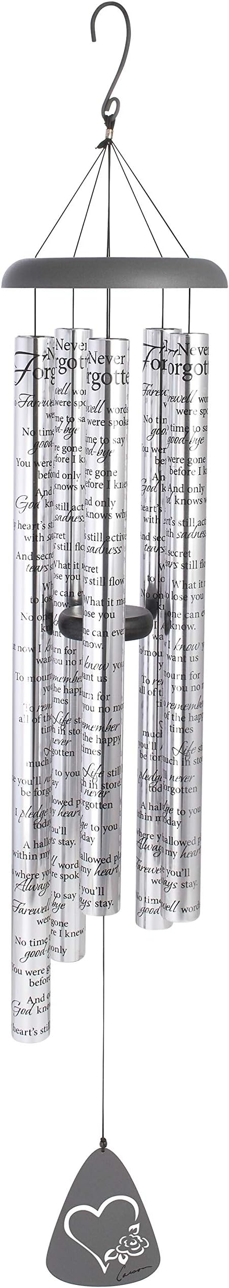 Amazon.com : Carson Home Accents Sonnet Wind Chime, 55-Inch Length ...
