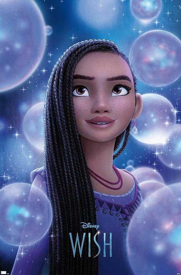 Amazon.com: Trends International Disney Wish - Asha One Sheet Wall ...