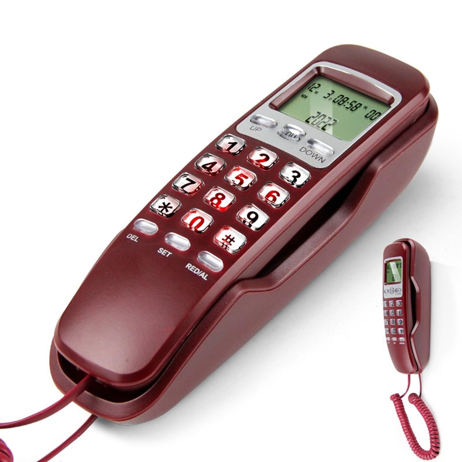 Retro Cordless Wall Phone