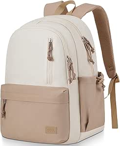 Amazon.com: RJEU School Backpack Aesthetic for Teen Boy Girl,15.6in ...