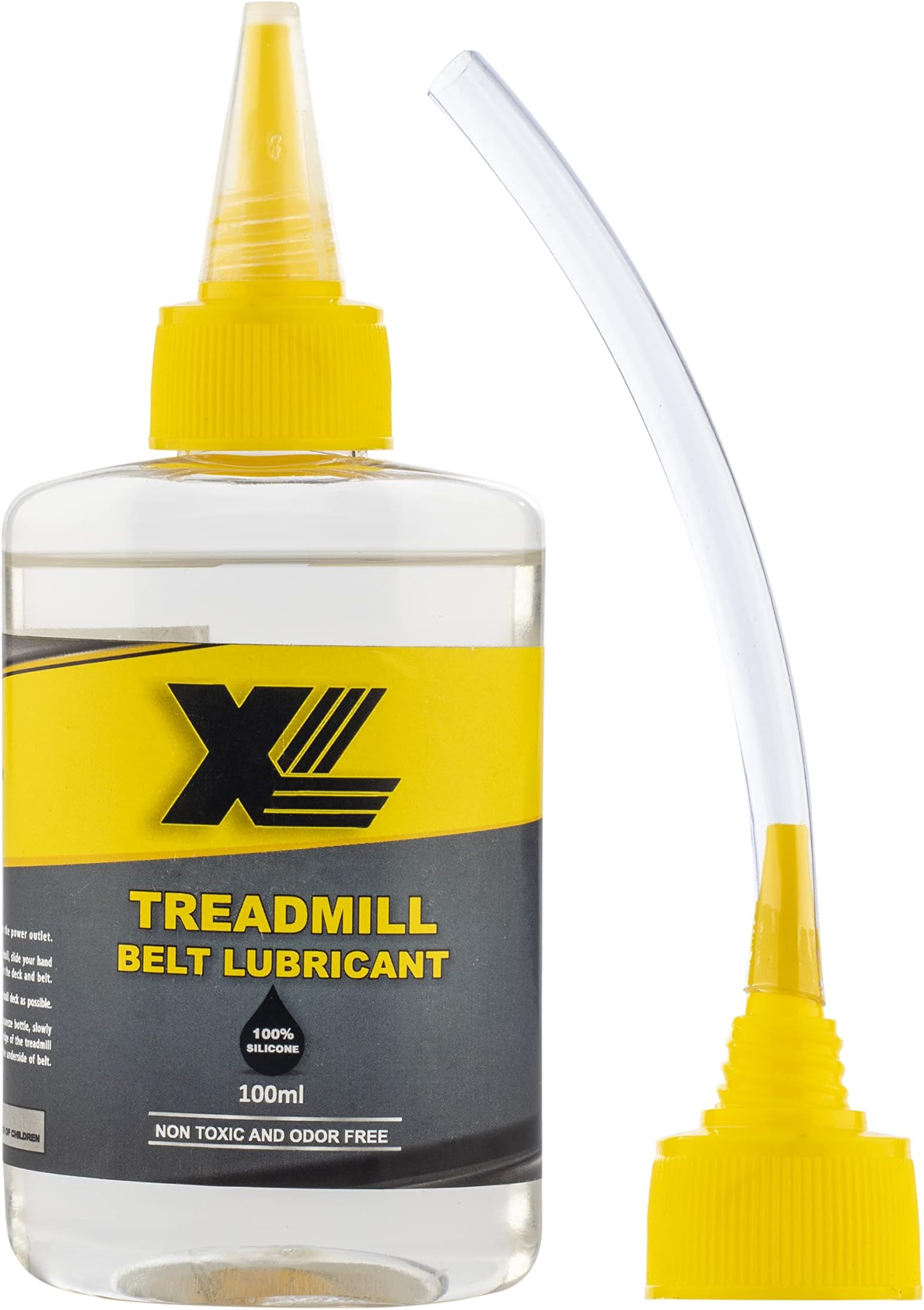 XL Premium Silicone Oil Lubricant for Treadmill Belt (100ml) with Easy ...
