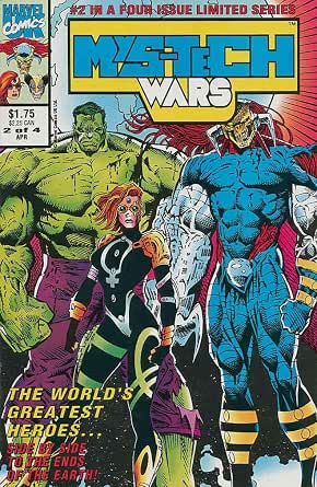 Amazon.com: Mys-Tech Wars #2 VF ; Marvel UK comic book | Hulk Death's ...