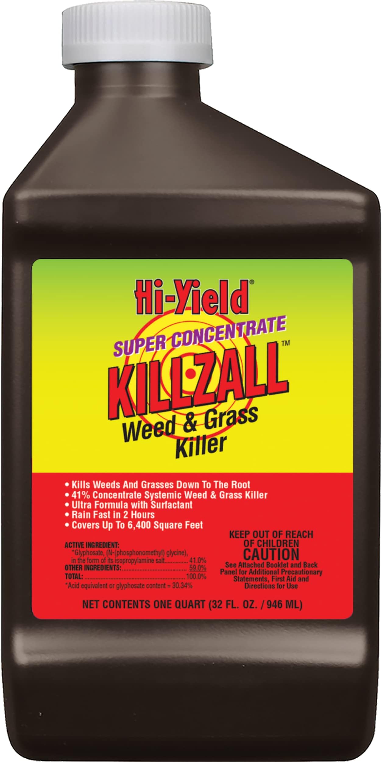 Amazon.com : Hi-yield® 33691 Super Concentrate Killzall™ Weed & Grass ...