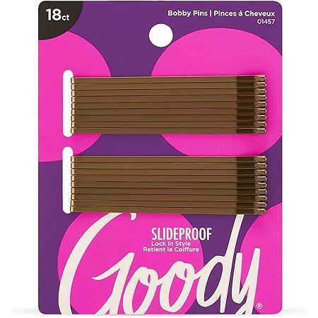 Amazon.com : Goody Black Roller Pins (3 inches 18 each) ([2-Pack of 18 ...