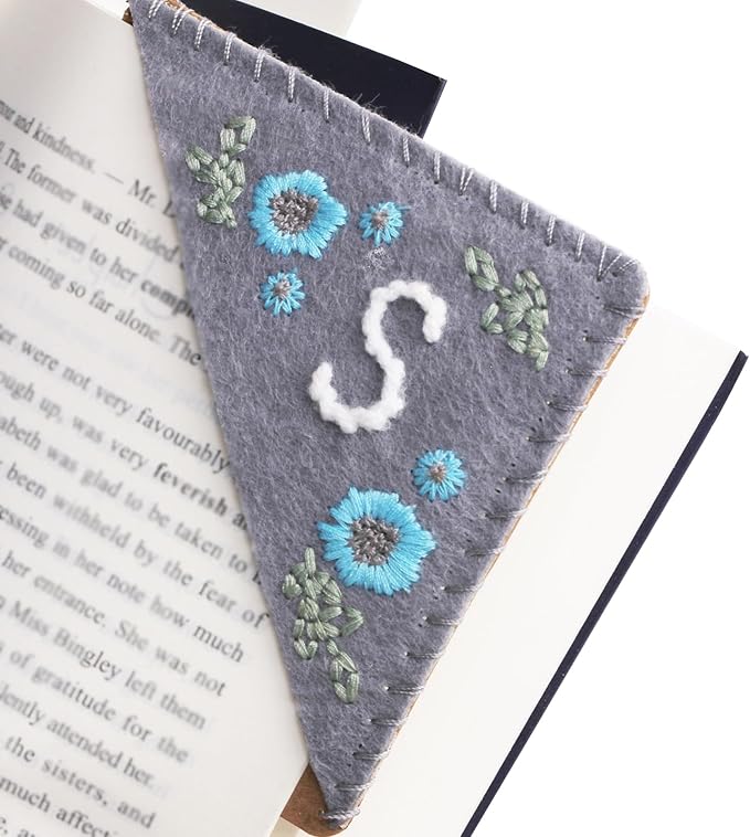 Amazon.com: 26 Letters Bookmark All Season Bookmarks for Women Men ...