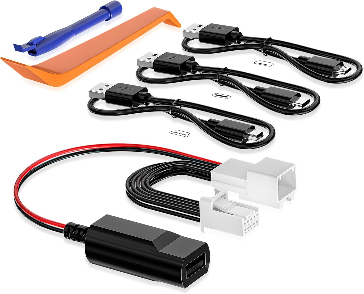 Amazon.com: Solopen Dash cam Power Adapter 10-pin Type B Compatible ...