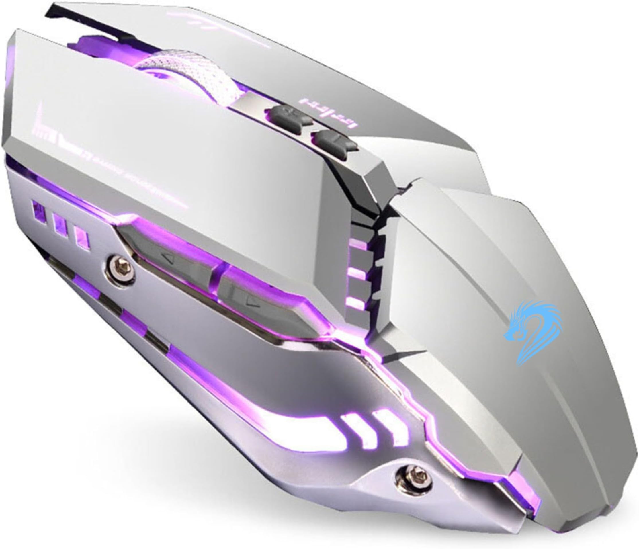 Amazon.com: TENMOS T21 Bluetooth Mouse, 2.4G LED Dual Mode (Bluetooth 5 ...