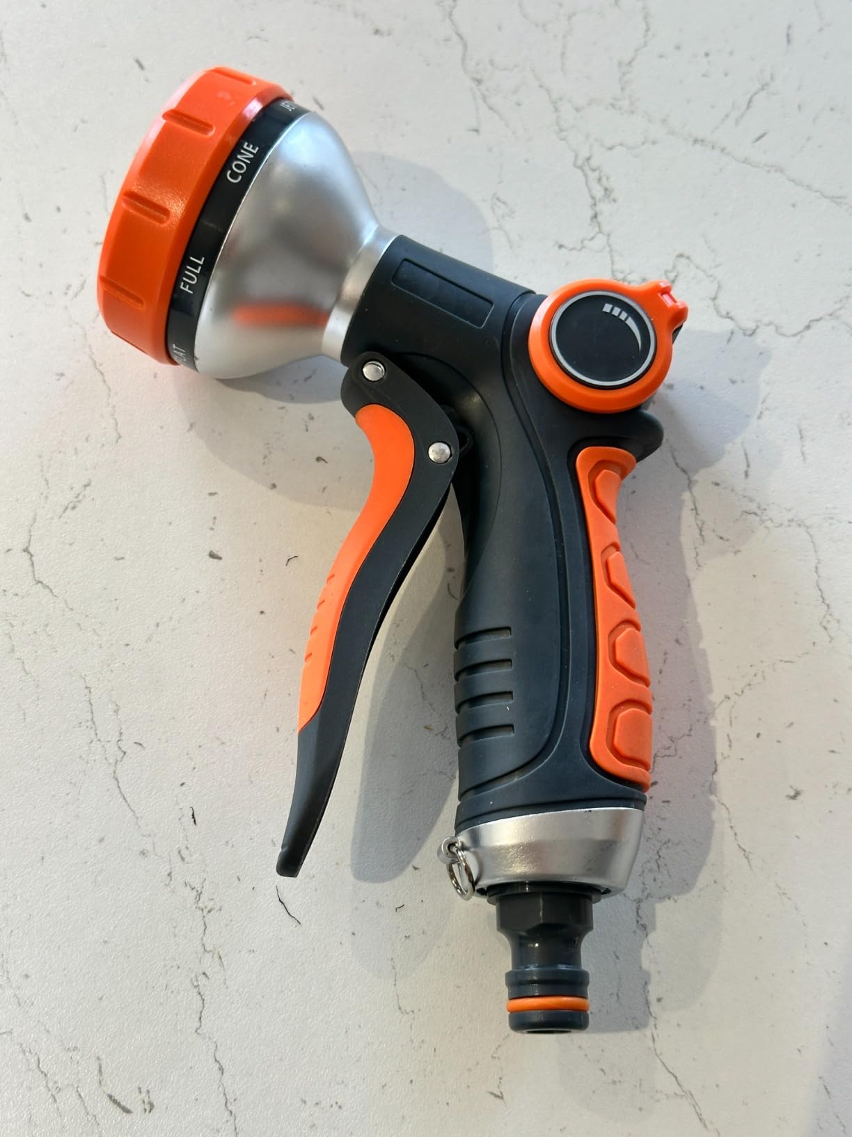 RnCop Garden Hose Spray Gun, 8 Adjustable Patterns High-Pressure Hose ...