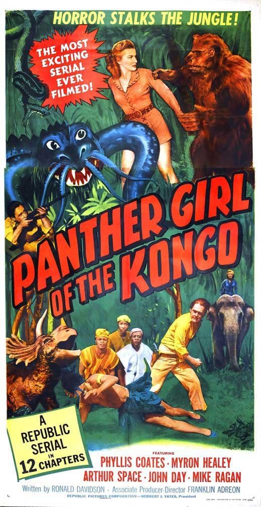 Amazon.com: Panther Girl of The Kongo Poster Movie (27 x 40 Inches ...