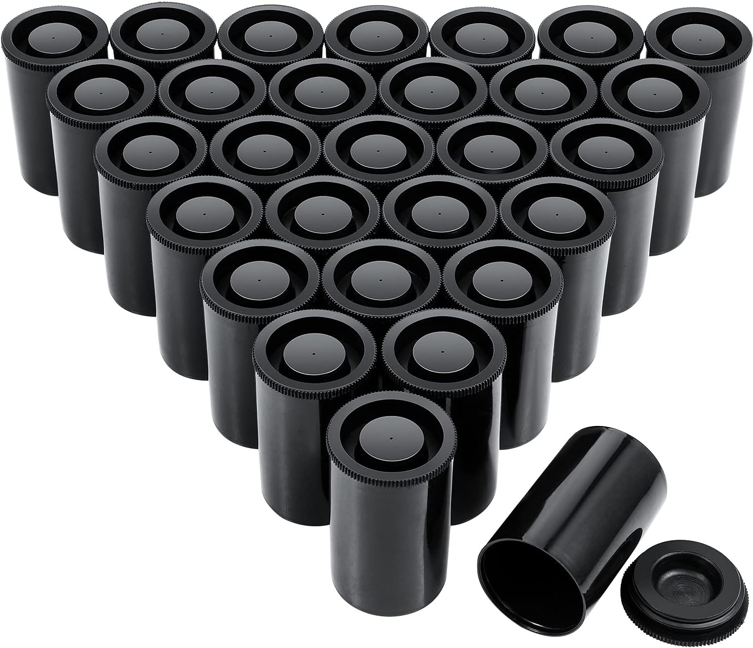 Amazon.com: JOVITEC 30 Pieces Plastic Film Canister Holder, 35 mm Empty ...