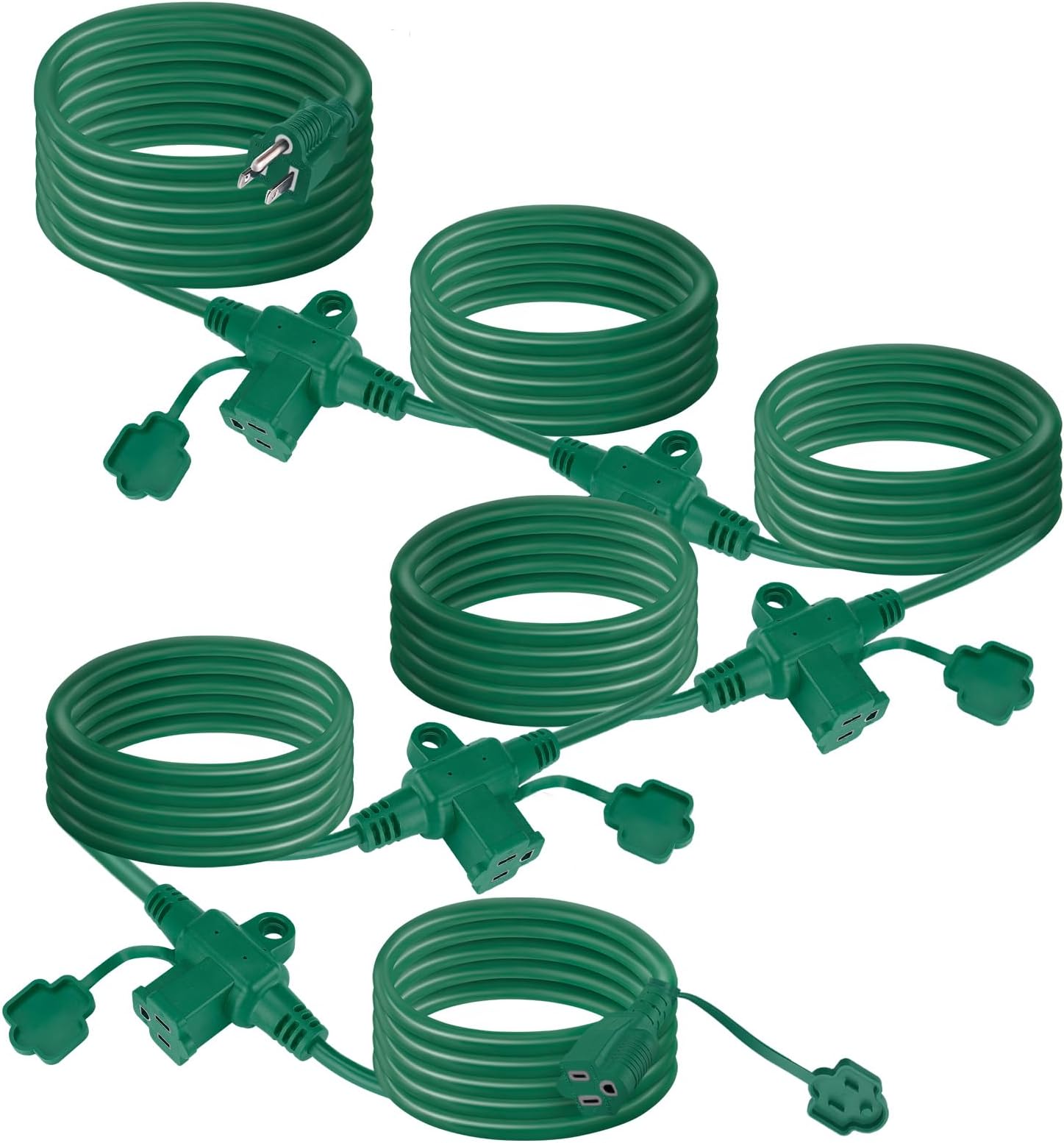 Amazon.com: addlon 50FT Outdoor Extension Cord with Mutil Outlets ...
