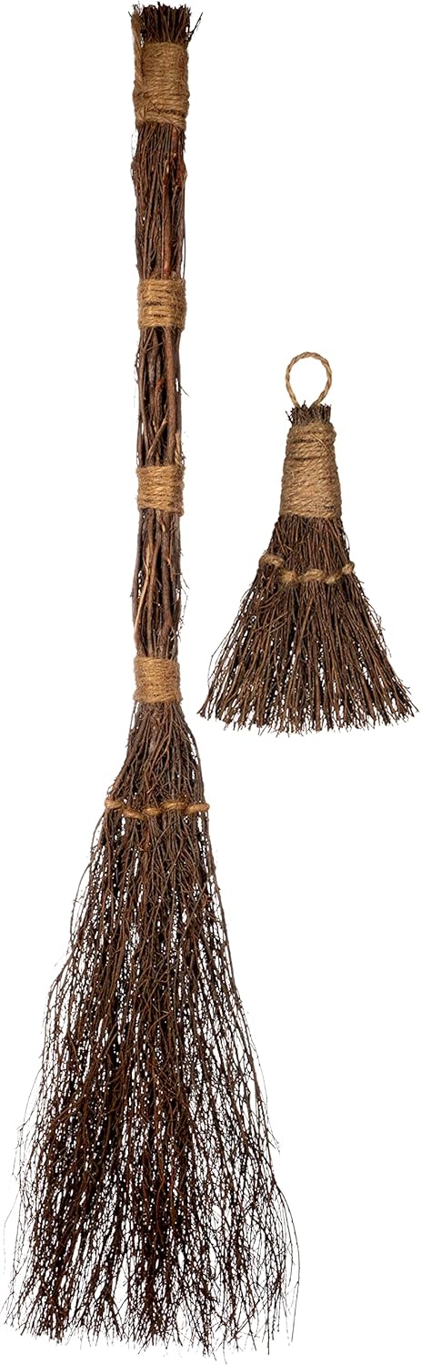 Amazon.com: Cinnamon Brooms 36" and 6" - Cinnamon Broomstick Scented ...