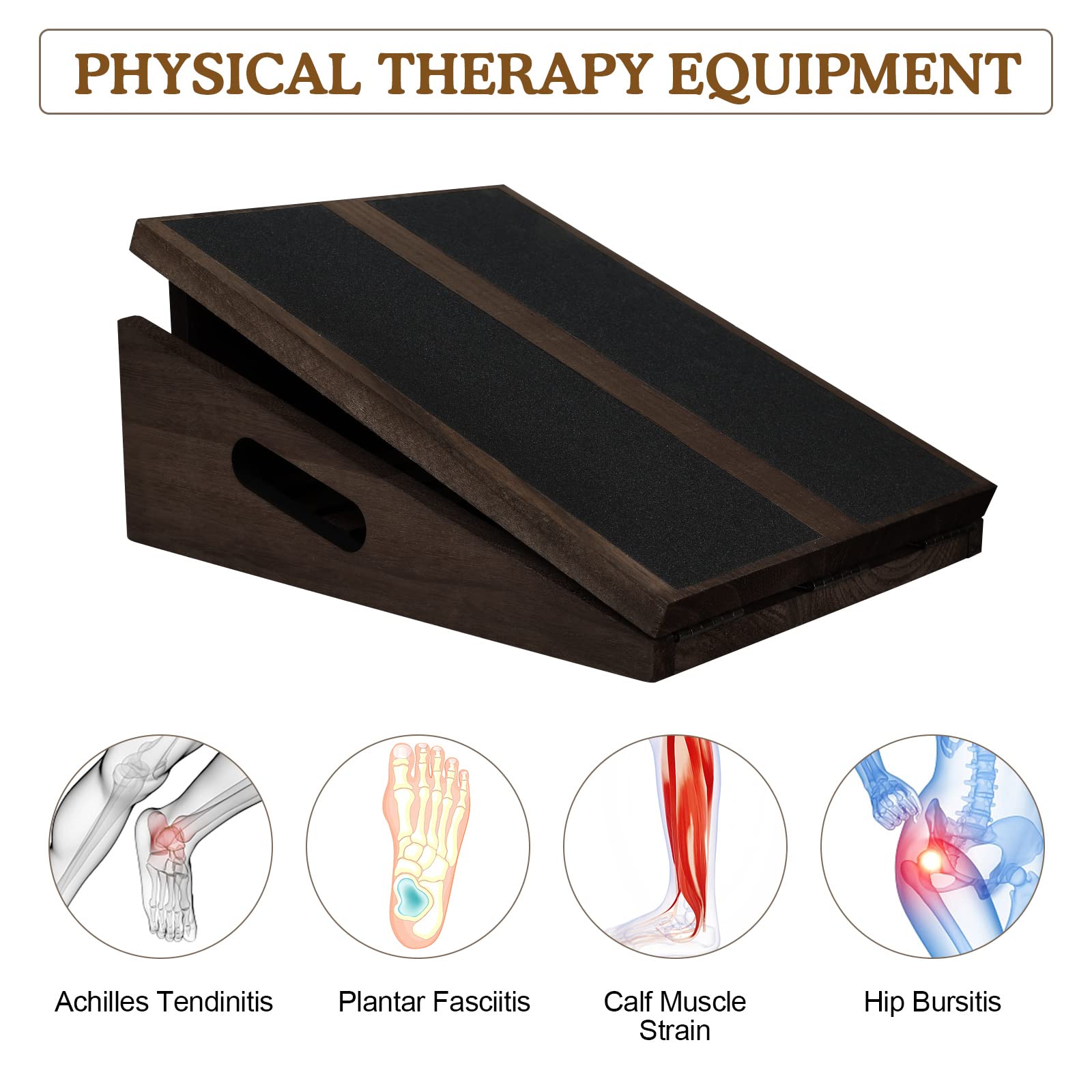 Snapklik.com : Professional Slant Board Calf Stretcher: Adjustable ...