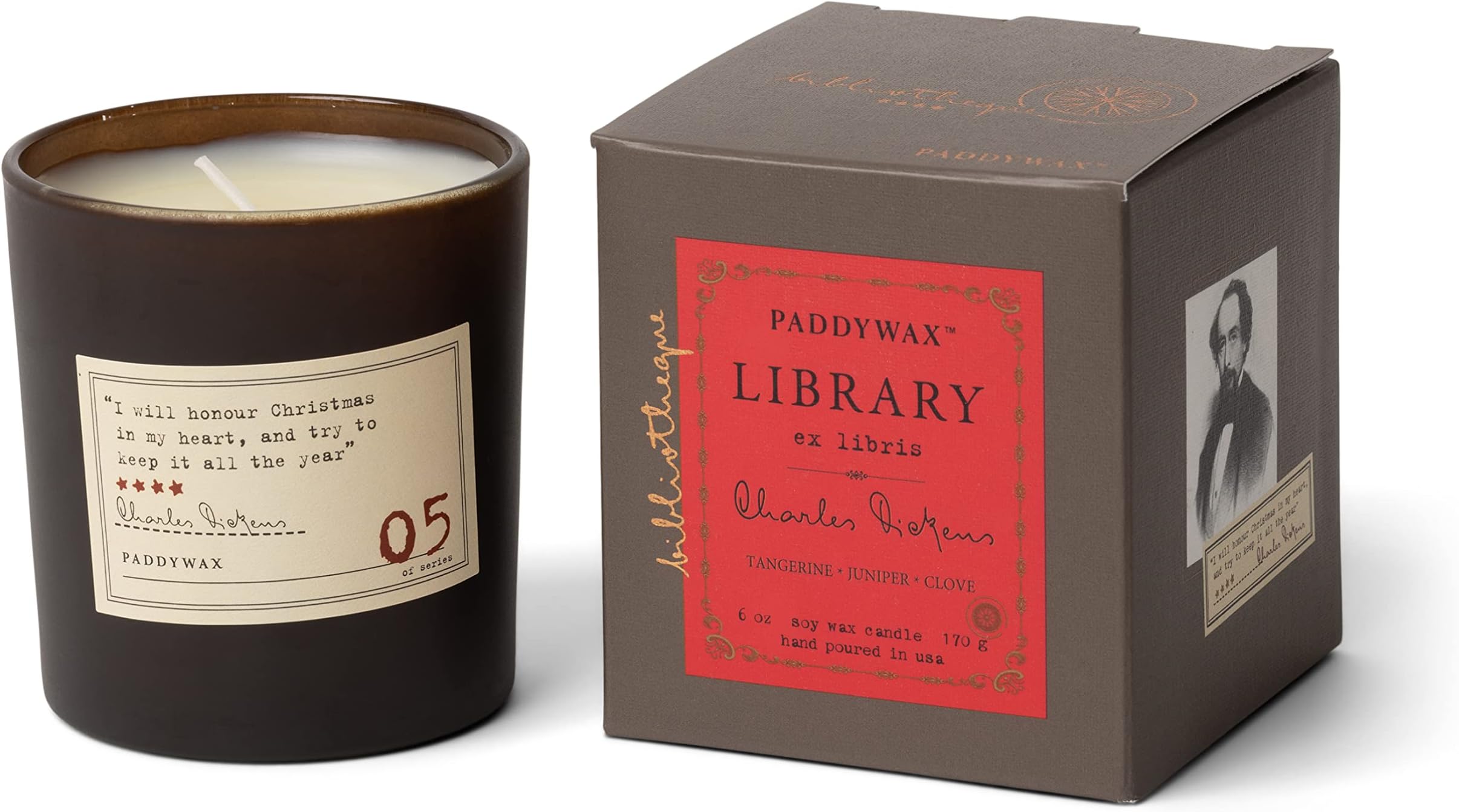 Amazon.com: Paddywax Holiday Candles Small 2-Wick Scented Soy Wax ...