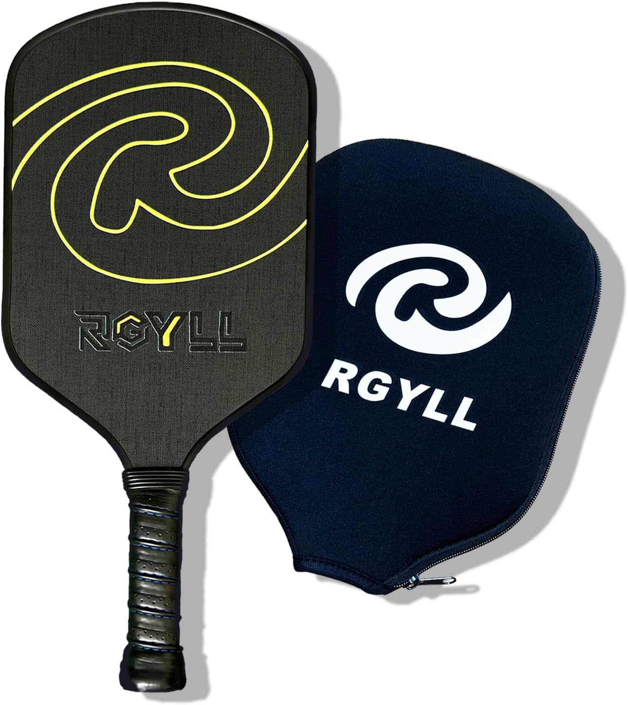 Amazon.com : RGYLL T700 Raw Carbon Fiber Pickleball Paddle, 16 MM Pro ...