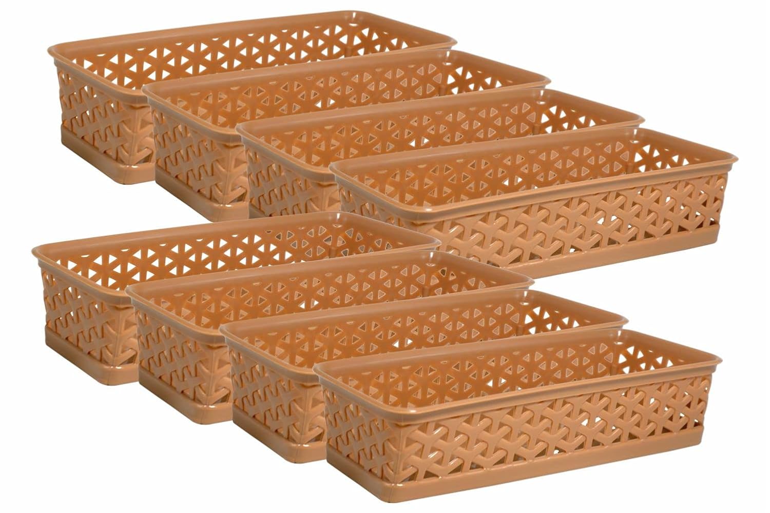 Morvi Plastic Alexa 9 Multipurpose Tokri for Drawer Dividers/Storage ...