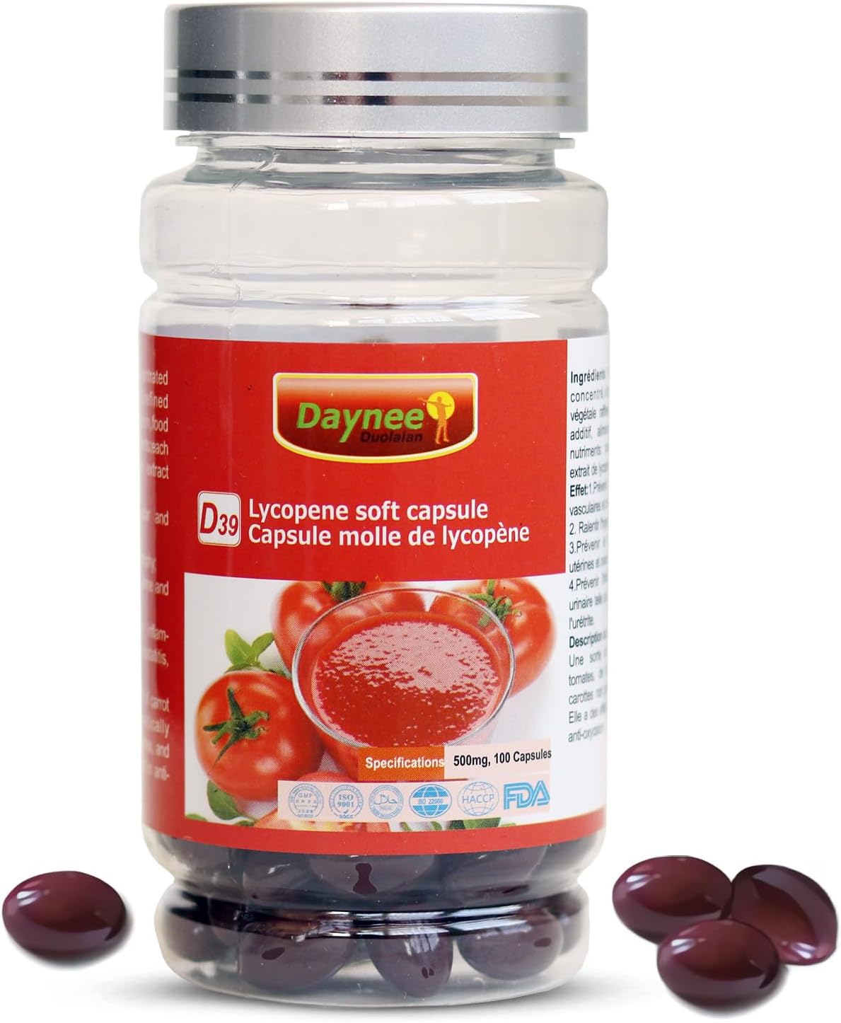 Amazon.com: Lycopene 500 mg | 90 Softgel, 3 month supply. : Health ...