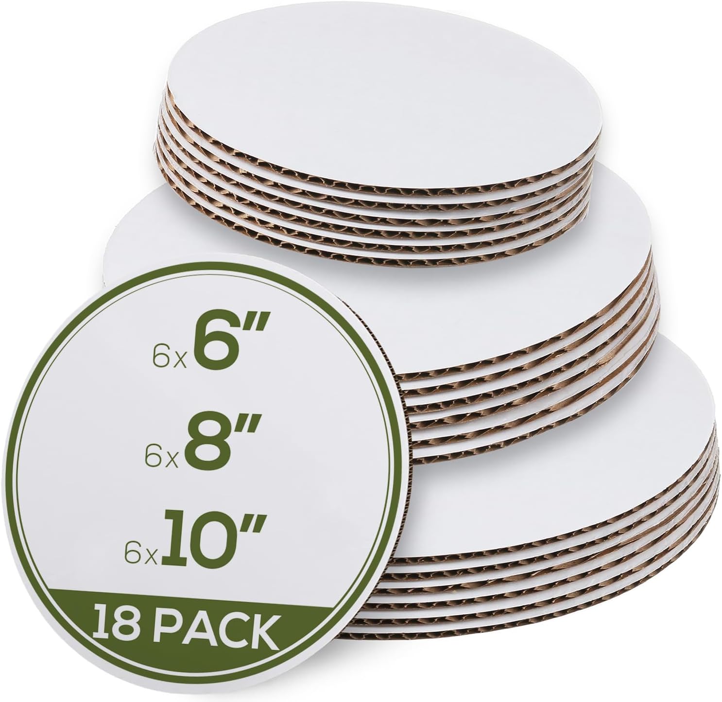 Amazon.com | 89 Pieces Cake Tier Stacking Kit Sturdy Round Cake Boards ...