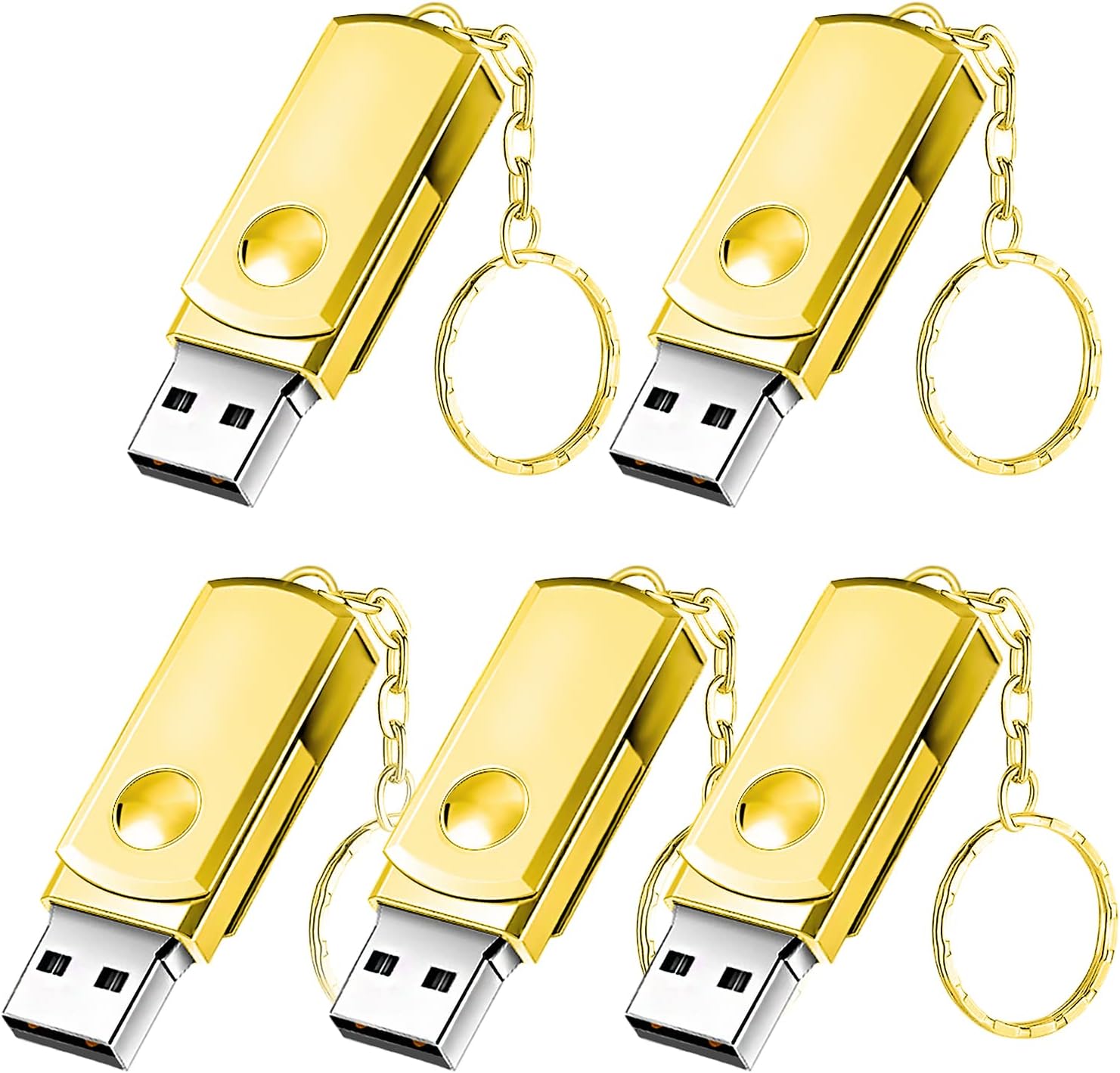 Memoria USB 32GB 5 piezas, Hrich USB 2.0 32GB 5 piezas USB Flash Drive ...