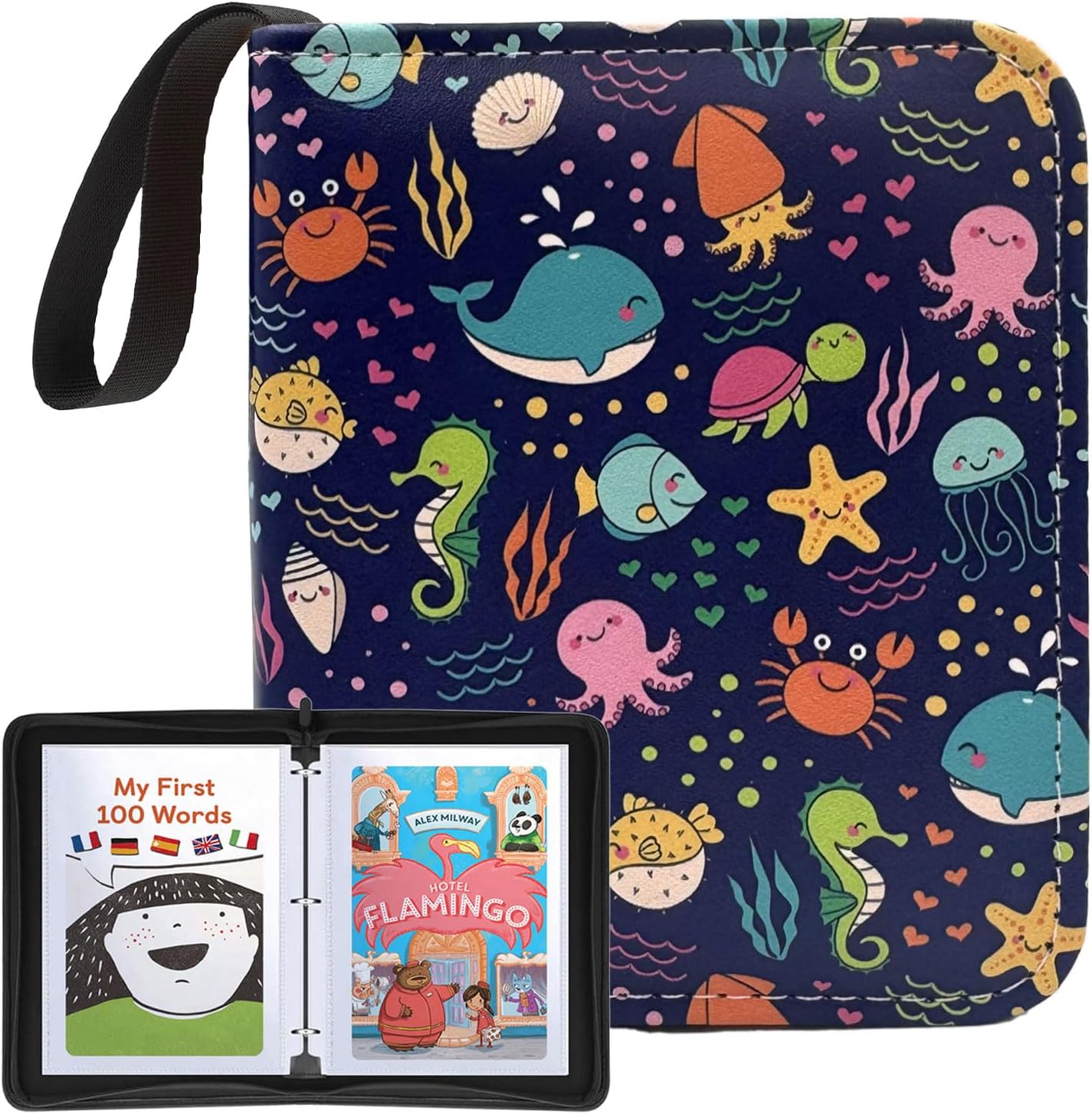 Amazon.com: Card Holder for Yoto Cards Hold Up to 50 Cards Mini Card ...