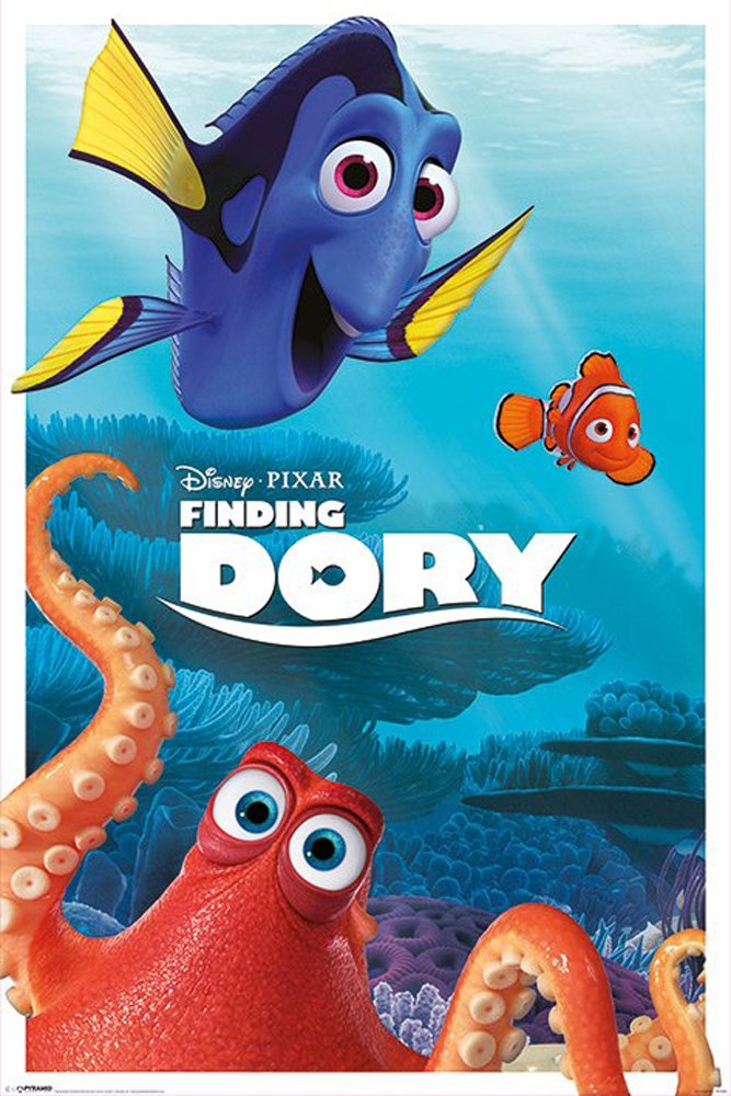 Finne Dory Plakat Cartoon Disney Nette Finding Nemo Dory Nemo