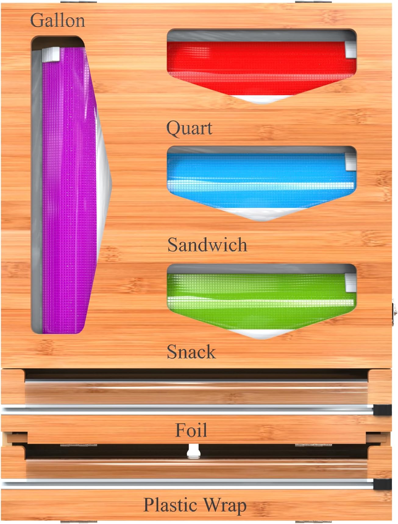 Amazon.com - Filligs Ziplock Bag Organizer - Storage Baggie Holder for ...