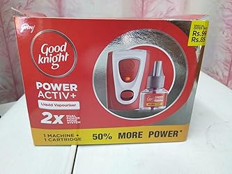 Good knight Power Activ+ System and Liquid Vapourizer Refill - with 2X ...
