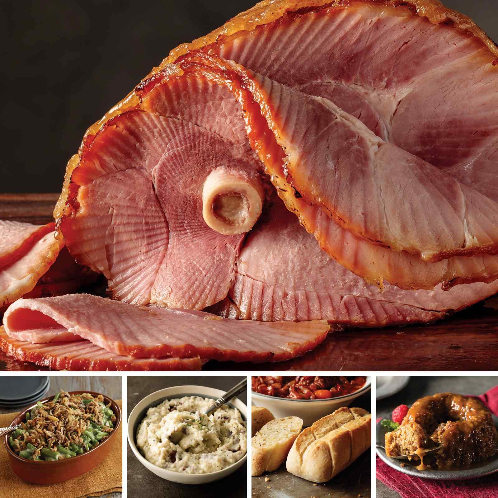 Buy Omaha Steaks Holiday Spiral Sliced Ham Dinner (Spiral Sliced Ham ...