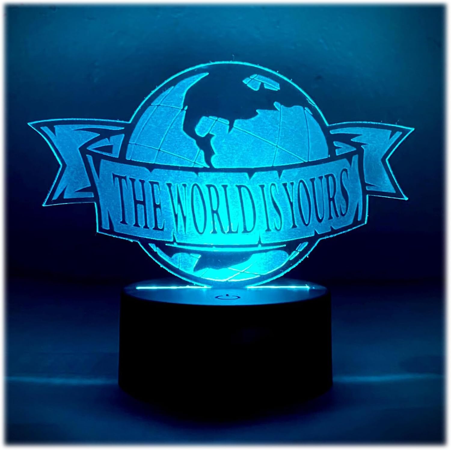 Amazon.com: Globe Light up Sign, The World is Yours, Scarface ...