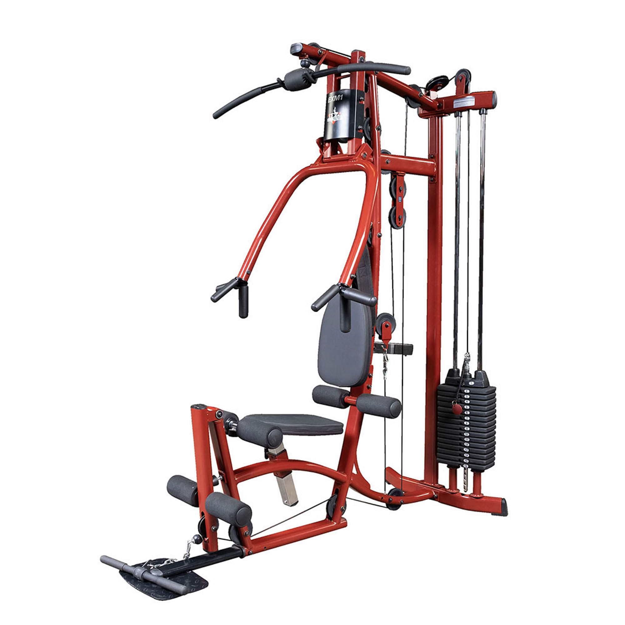 Amazon.com: Body-Solid (EXM1/1) Multi-Station Home Gym Machine, Arm ...