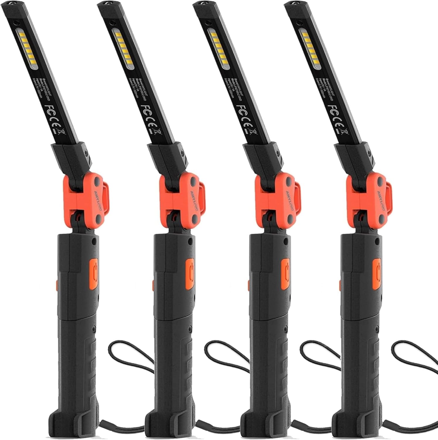 Rechargeable LED Work Light, 400LM Mechanic Work Light, Magnetic ...