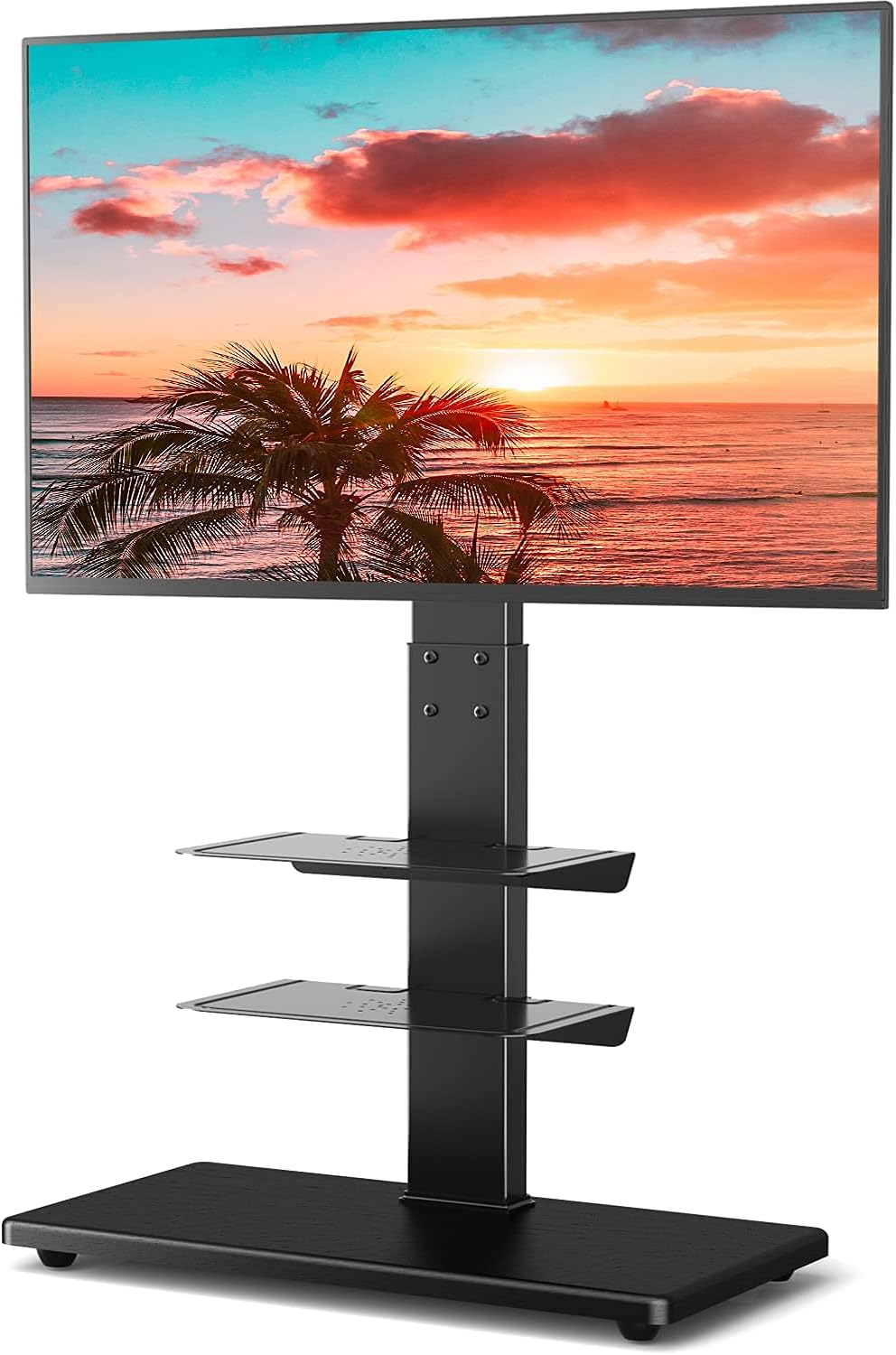 Amazon.com: Universal Floor TV Stand with Height Adjustable Swivel ...