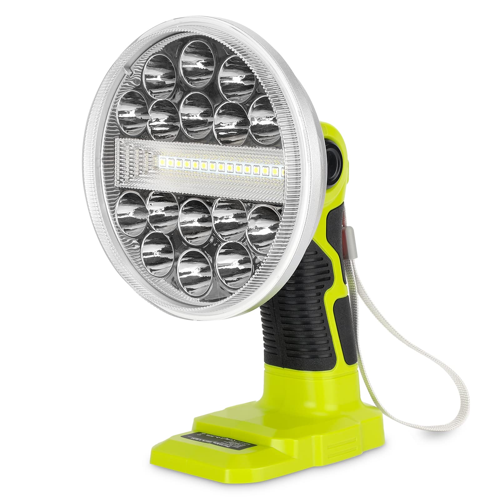 Taingwei 2000LM LED Work Light for Ryobi 18v Battery, 20W Flashlight ...