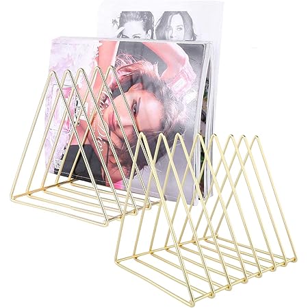 Amazon.com : Cq acrylic Triangle File Folder Racks and Magazine Holder ...