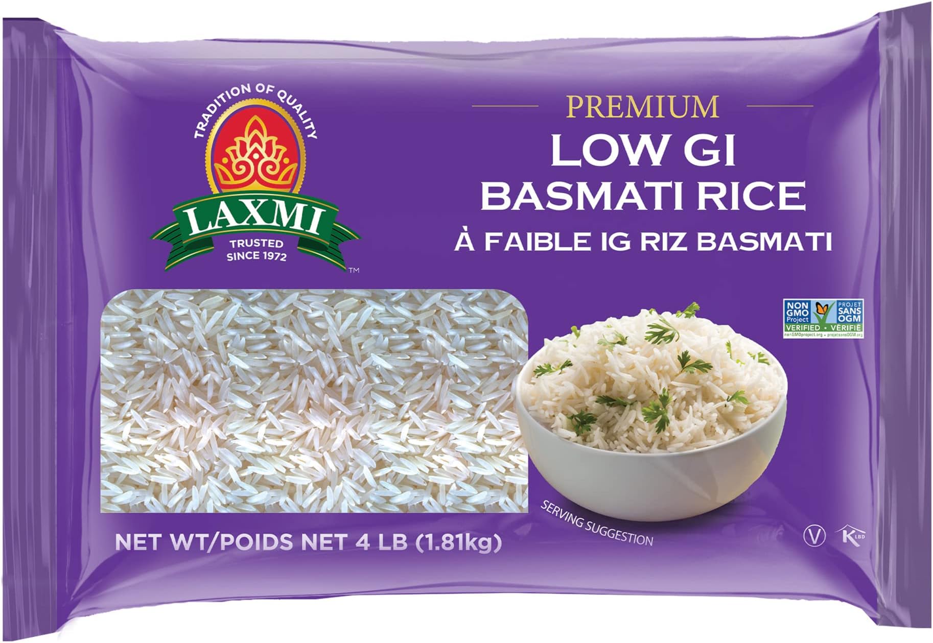 Amazon.com : My Skinny Rice Low GI Basmati Rice, 17.64 Ounce (Pack of 6 ...