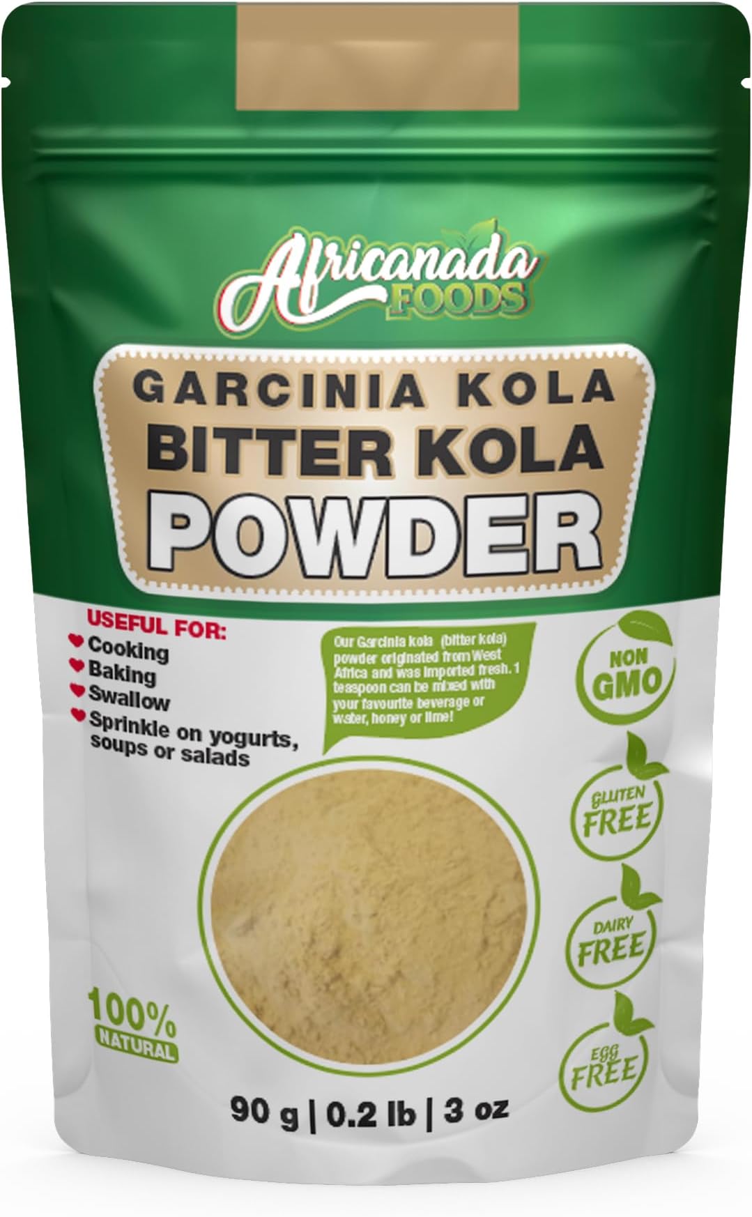Amazon.com : LOUNIK African Bitter Kola Nuts Powder : Grocery & Gourmet ...