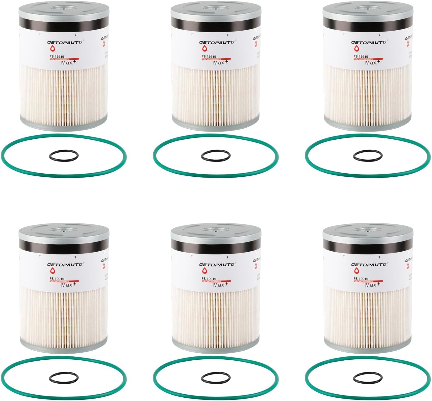 Amazon.com: GETOPAUTO FS19915 Fuel Filter with Water Separator ...