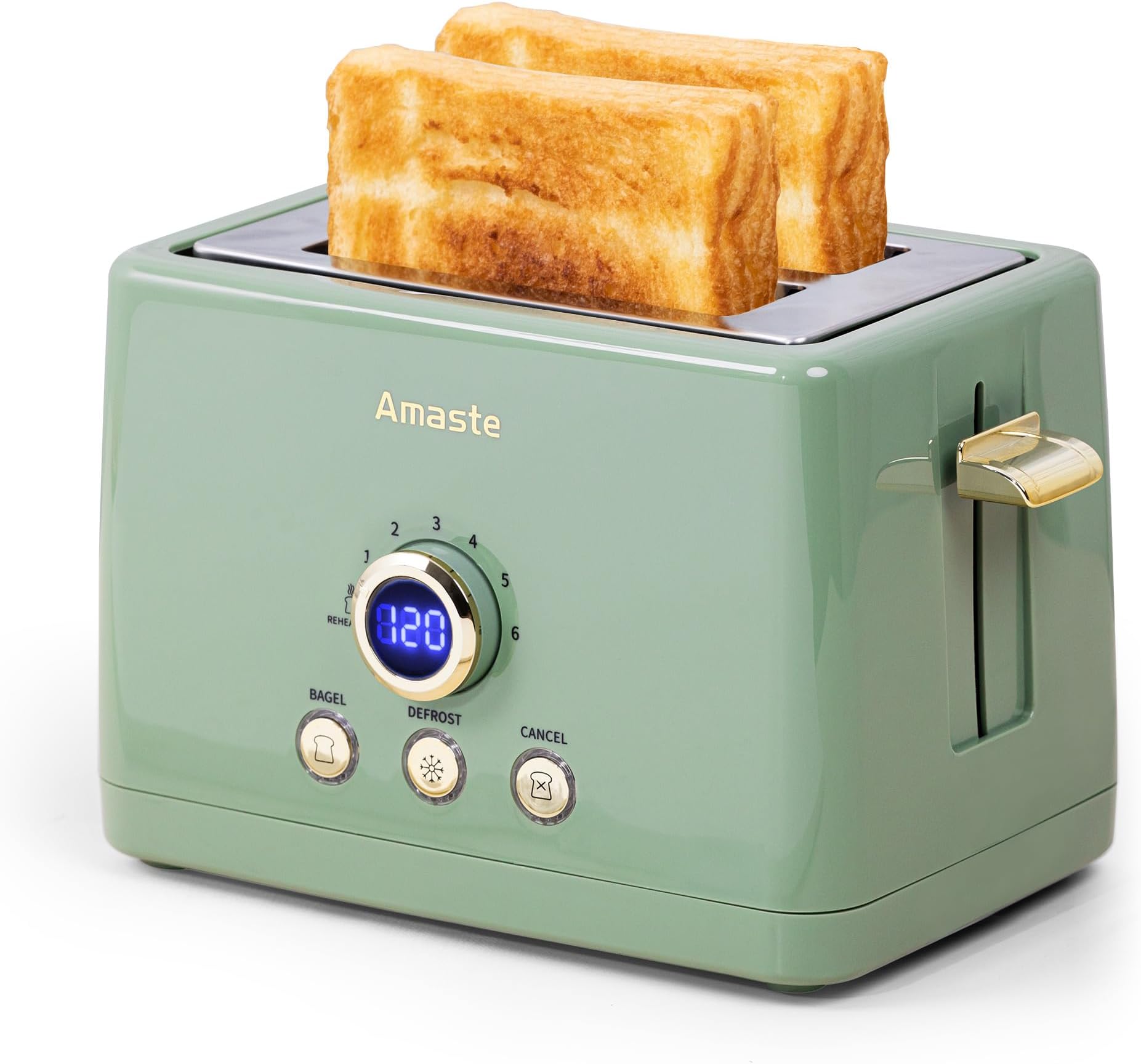 Amazon.com: Americana Classics 2-Slice Toaster - Aqua Blue: Home & Kitchen