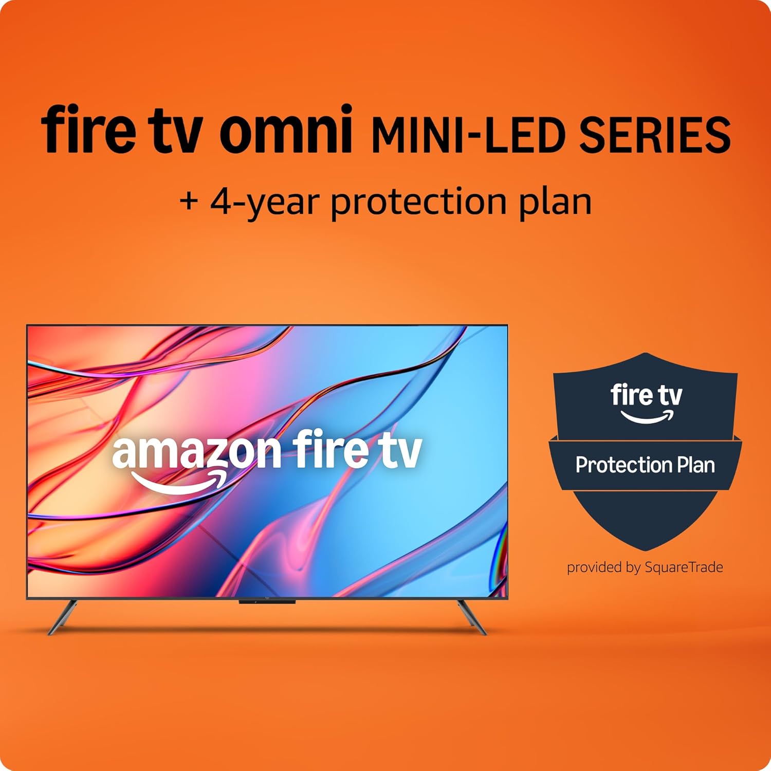 Fire TV 65" Omni Mini-LED Series + 4-Year Protection Plan